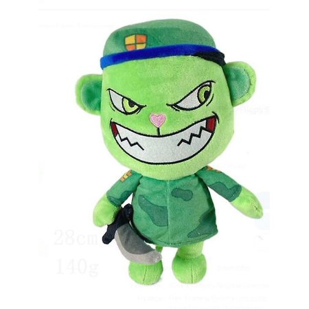 11" Happy Tree Friends Htf Flippy Fliqpy Stuffed Doll Anime Plush Toy ...