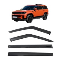 Ikon Motorsports Tape-On Window Visors Vent Rain Sun Guards Deflectors ...
