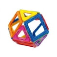 Magformers Basic Rainbow Set Multicolor Magnetic Tiles 14 Pieces ...