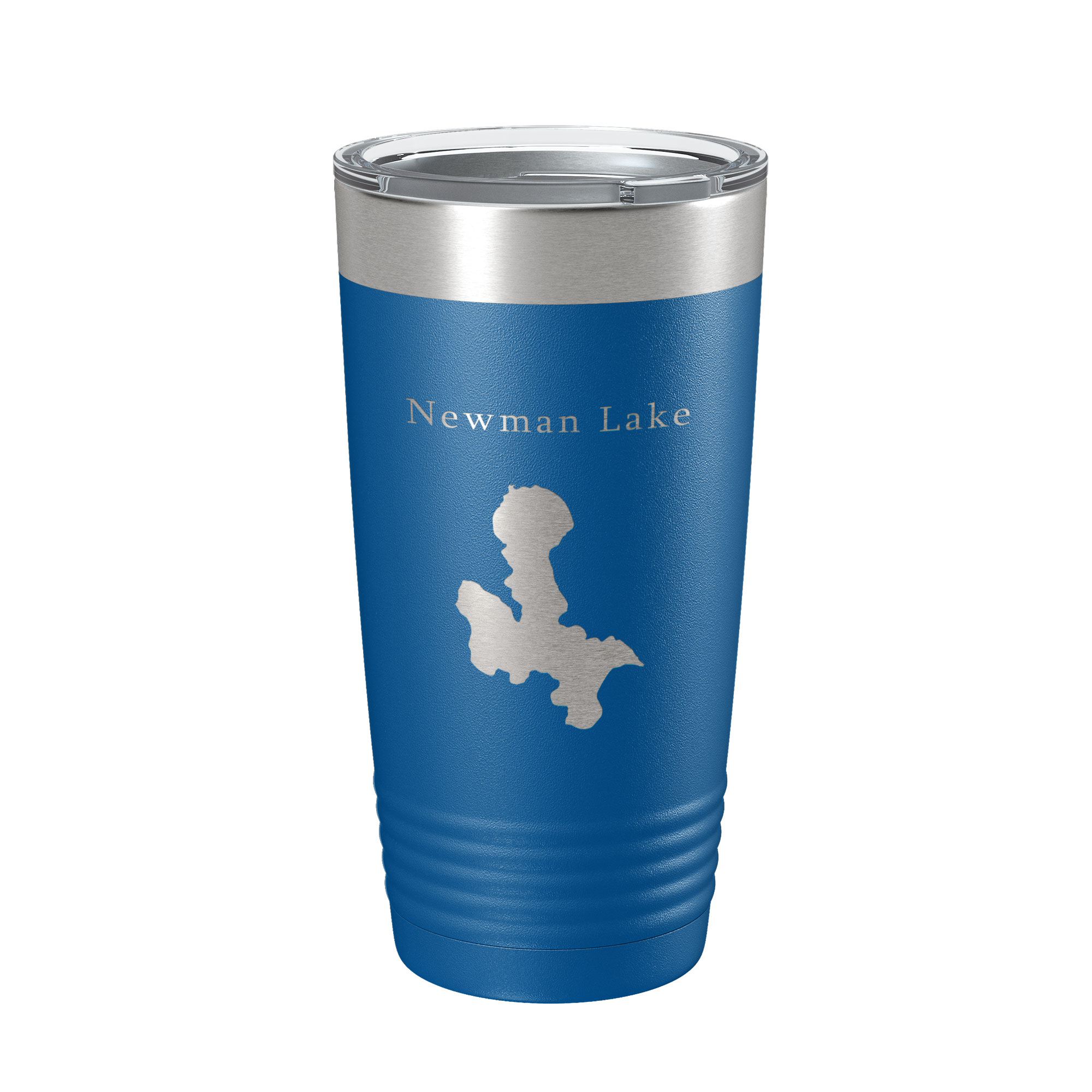 Newman Lake Map Tumbler Travel Mug Insulated Laser Engraved Coffee Cup ...