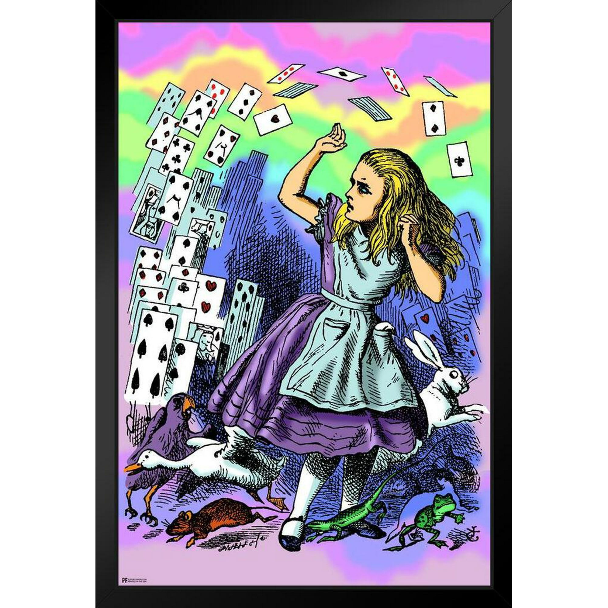 Alice In Wonderland Cards Painting