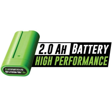 Genesis GLAB12B 12-Volt Li-Ion Replacement Battery - Walmart.com