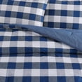 Wrangler Bison Plaid Navy Full Queen Comforter Set - Walmart.com