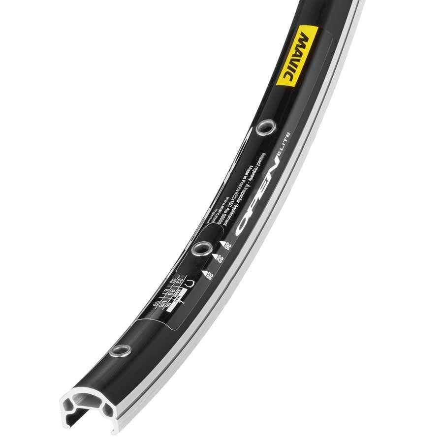 Mavic, Open Elite, Rim, 700c, ISO 622, 32H, Double wall, Pinned, Presta ...
