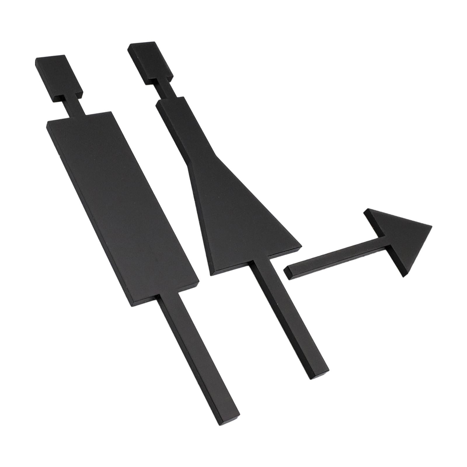 Restroom Sign Male Female Toilet Sign 3D Door Plates Durable Universal ...