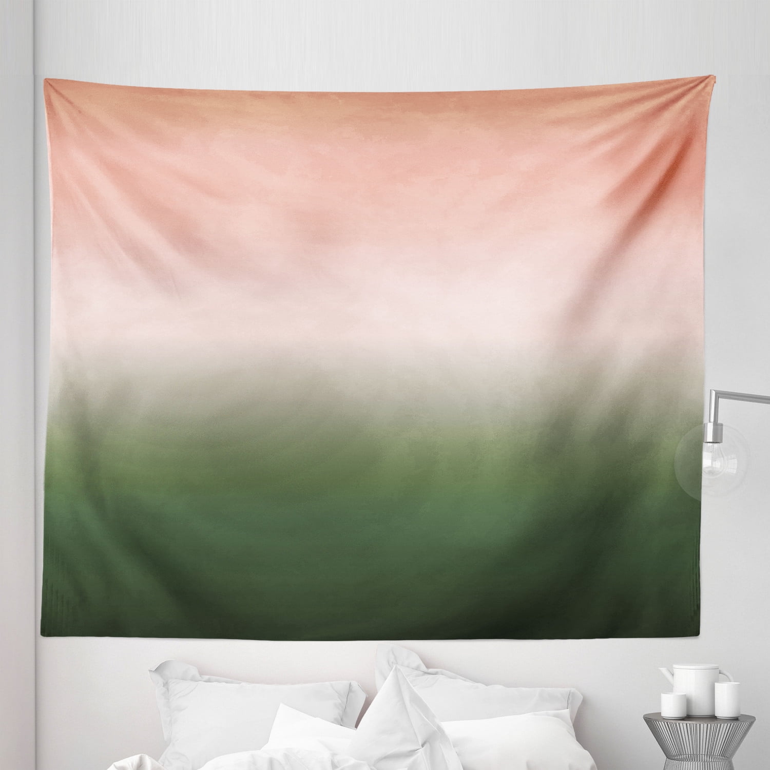 Ombre Tapestry, Color Changes Soft and Dark Contrast Concept ...