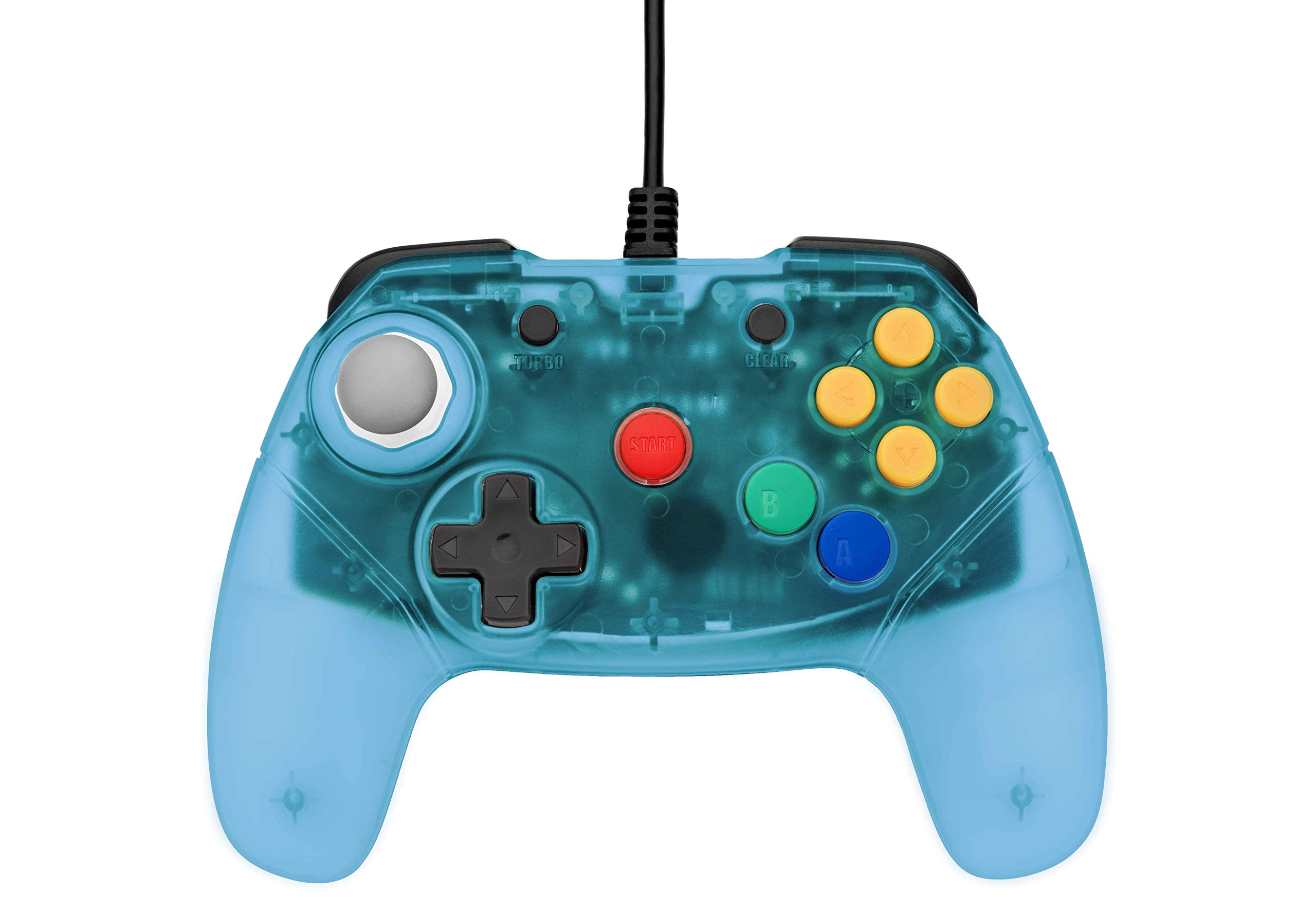 Blue Brawler 64 Gamepad Next Gen N64 Controller [Retro Fighters] [video ...