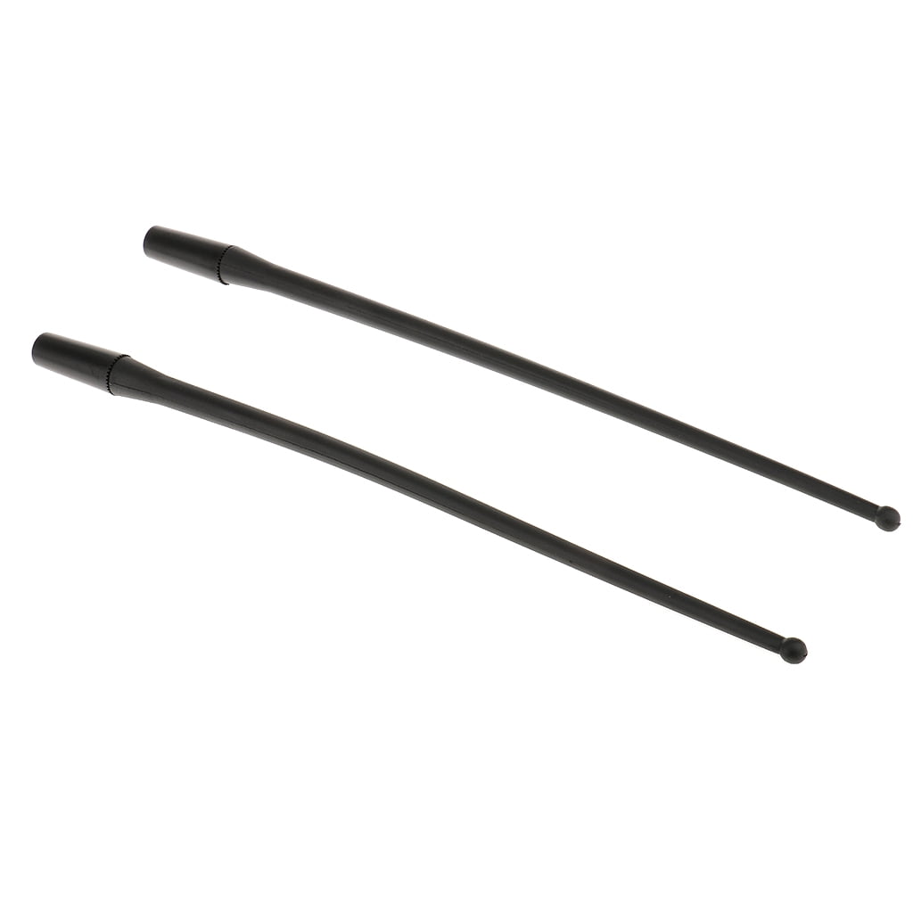 2pcs Motorcycle Rubber AM/FM Radio Antenna Masts for - Walmart.com
