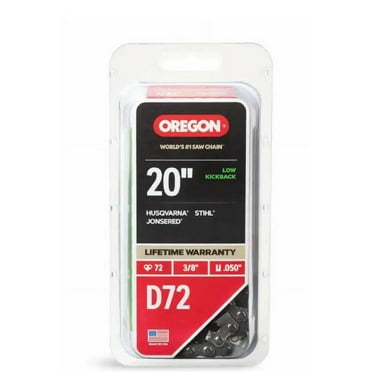 Oregon AdvanceCut 20" 72 links Bar and Chain Combo - Walmart.com
