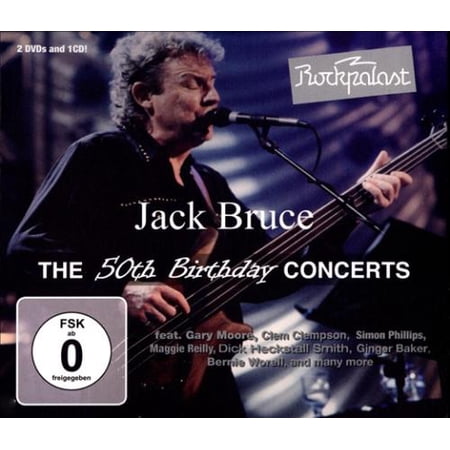 Jack Bruce Rockpalast: The 50th Birthday Concerts [CD/DVD] [Digipak] CD ...