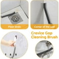 Household Thin Cleaning Brushes,2pcs Hard Bristle Grout Scrub Brush Tool for Cleaning Tight ...