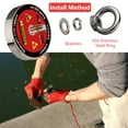MUTUACTOR Large 400lbs Fishing Magnets Kit with 65Ft Durable Rope ...