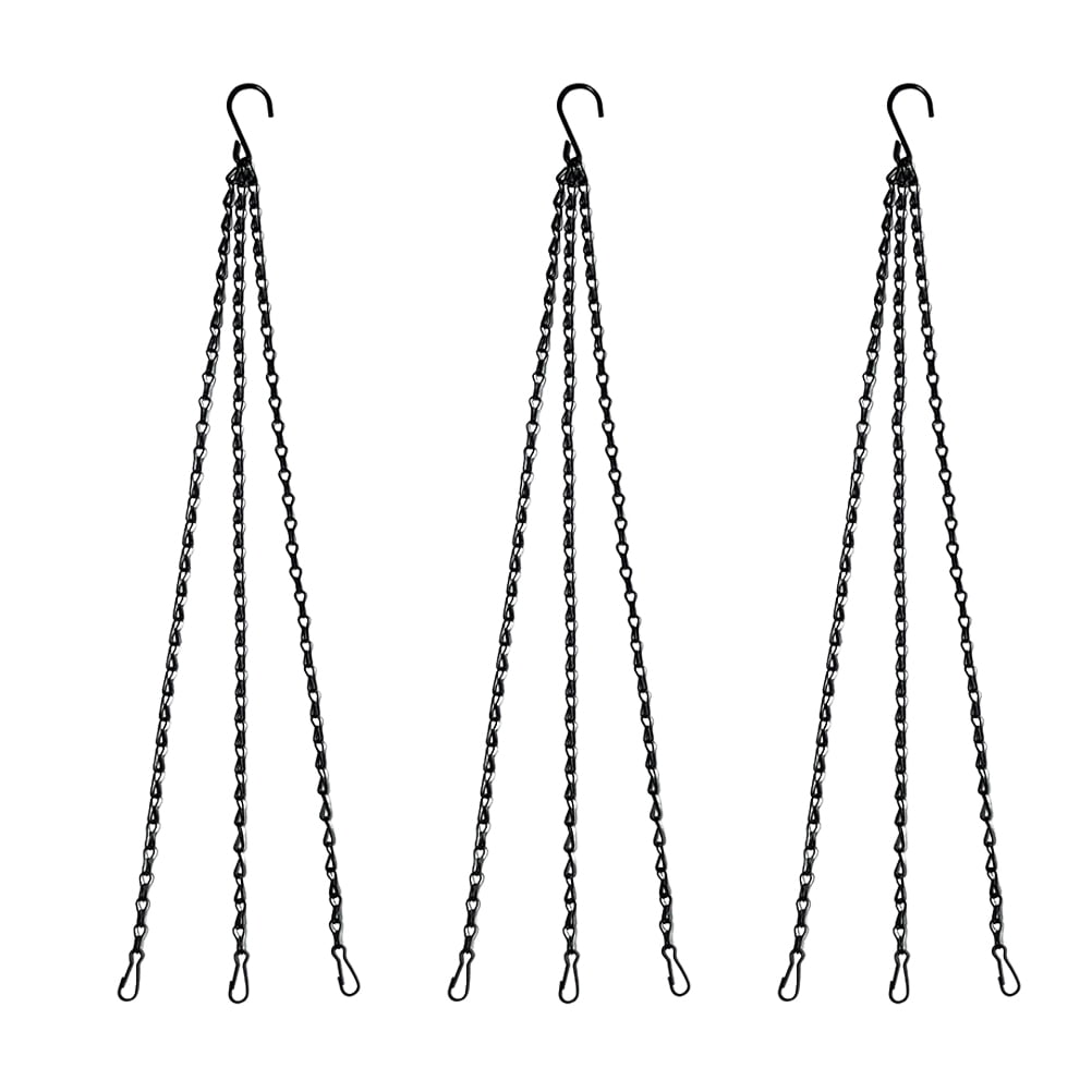 TINKSKY Chain Hanging Hanger Flower Basket Pot Feeder Plant Garden ...