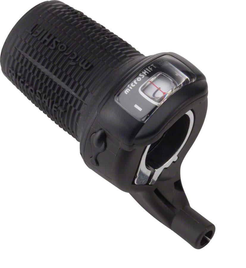 MicroShift 3 Speed Twist Shifter Black with Gear Indicator for Shimano ...