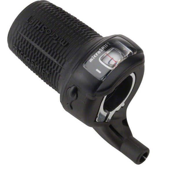 MicroShift 3 Speed Twist Shifter Black with Gear Indicator for Shimano ...