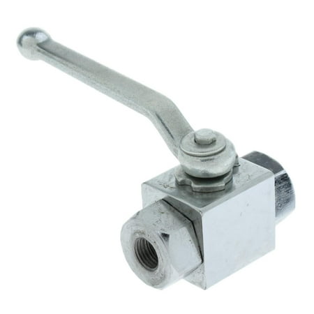 2 Pressure Hydraulic Steel Ball Valve Female Thread DN6 1/8 Inch ...