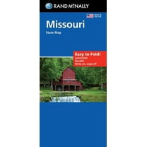 Rand McNally, Road Map, Missouri State Laminated Map, Easy to Fold ...