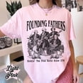 CLOTEX Founding Fathers Rock Band Shirt, Funny History Teacher Gift ...