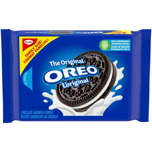 OREO Original Chocolate Sandwich Cookies, Family Size, 439 g - Walmart.ca
