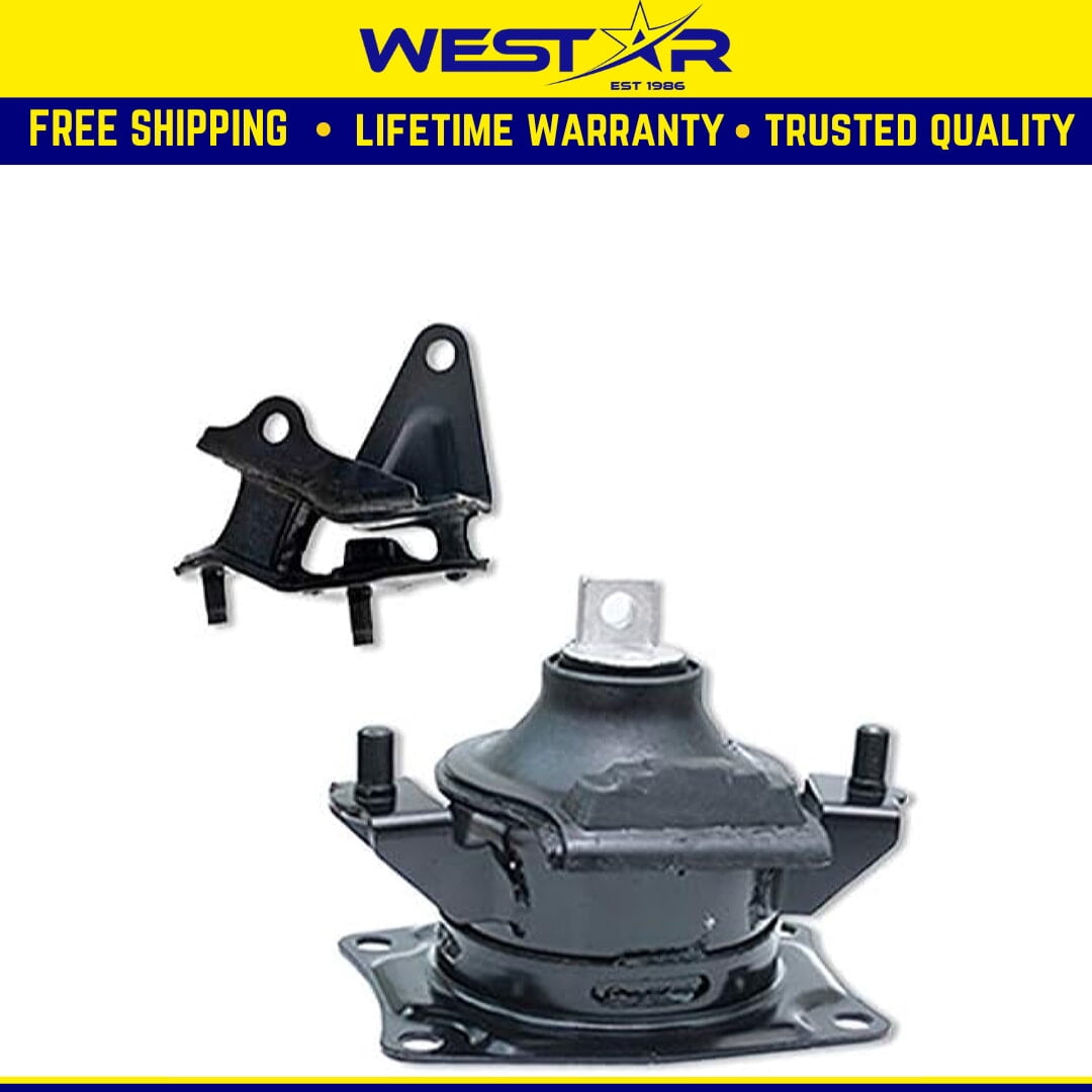 Fits 2003-2007 Honda Accord 2.4L MANUAL Rear Motor & Rear Trans Mount ...