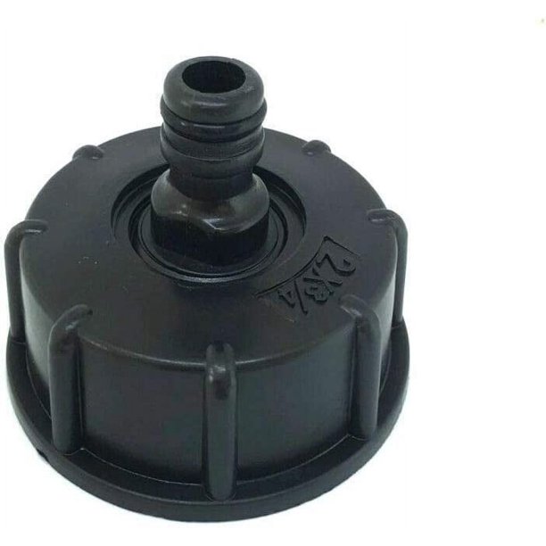 Adaptador de tanque IBC de plástico S60X6 - Tapón de rosca gruesa a ...
