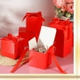 48 Pcs Christmas Gift Boxes with Ribbon Small Party Favor Boxes with ...