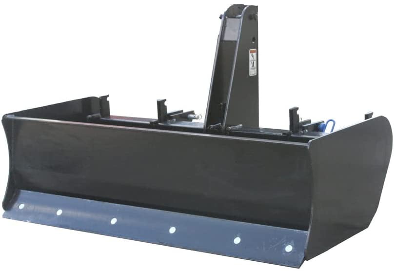 7' FT Heavy Duty Box Blade Scraper by Rancher Supply – Cat. 1 Double ...