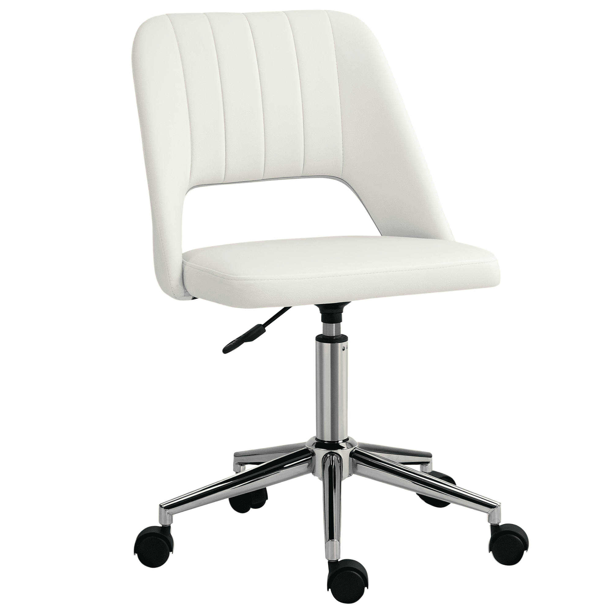 Click here for Vinsetto Armless Office Chair Swivel Computer Desk... prices