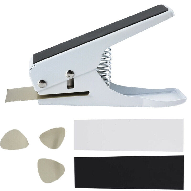 DIY Guitar Hole Punch Pick Punch Maker Cutter Plastic Card Machine & 2 ...