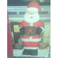 7.5' Large Airblown Gemmy Inflatable: Santa & Mrs Claus Driving Scene ...