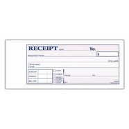 Adams Money Receipt Book With Stub 5 15/16in. x 2 3/4in. - Walmart.com