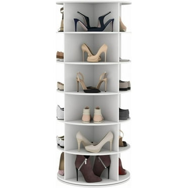 Miniyam 360° Rotating Shoe Rack, 7-Tiers Shoe Rack Organizer for ...