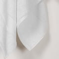 SHAANXIXIAN Solid Egyptian Cotton Bath Towel Set, 30" x 55", White, 2 ...