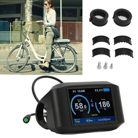 Spptty Mid Drive Motor Display,Electric Bike LCD Display For Bafang,Electric Bicycle Conversion ...