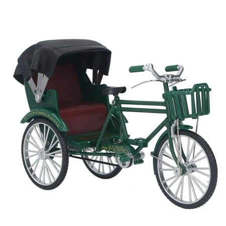 3 Wheel Rickshaw Model, Alloy Material Glossy Appearance Rickshaw Model ...