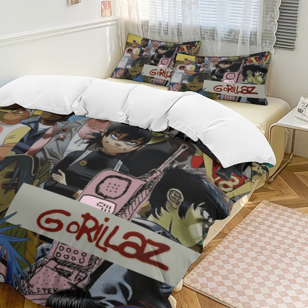 Click here for Yingd Gorillaz 3-Piece Bedding Set Warm And Comfor... prices