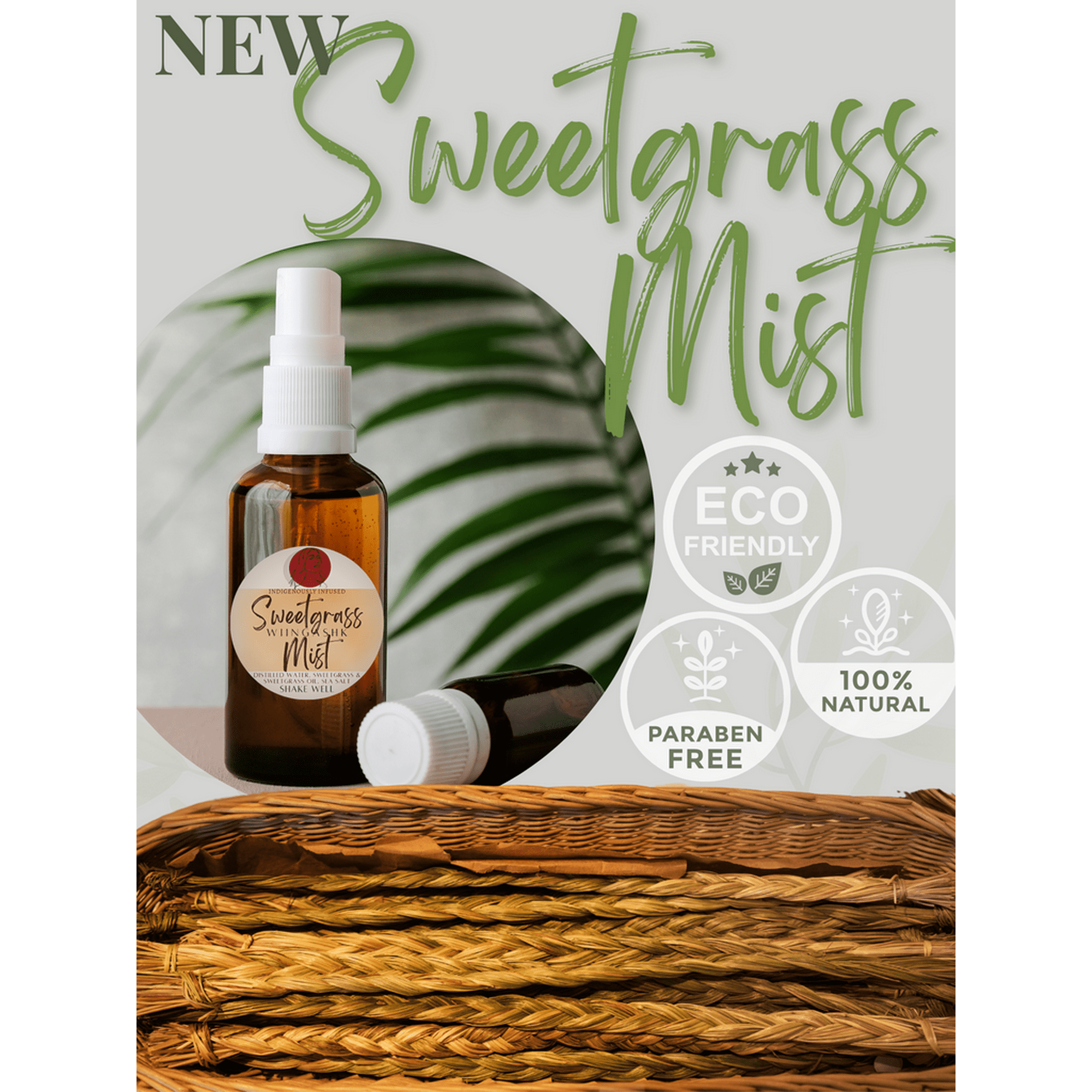Click here for Indigenously Infused Sweetgrass Mist 30 Ml prices
