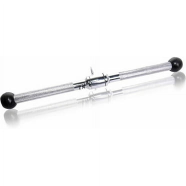 CAP Deluxe 28" Curl Bar Cable Attachment with Rubber Handgrips ...