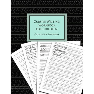Cursive writing books for kids: Cursive Letter Tracing - 110 Pages ...