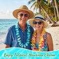150-Pack Hawaiian Leis 39-41in, Gradient Single-Color Flower Leis for ...