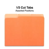 MyOfficeInnovations Office Supplies, Colored Top-Tab File Folders, 3 ...
