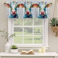 Colorful Cow Valances for Windows, Decorative Rod Pocket Window Valance ...