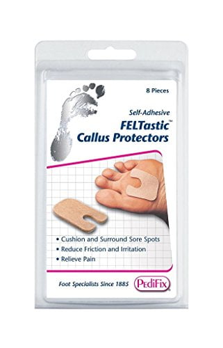 5 Pack Pedifix Felt Callus Protector Pads 8 per Pack P16 - Walmart.com