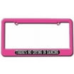 Pink Butterflies License Plate Tag Frame, Multiple Colors - Walmart.com