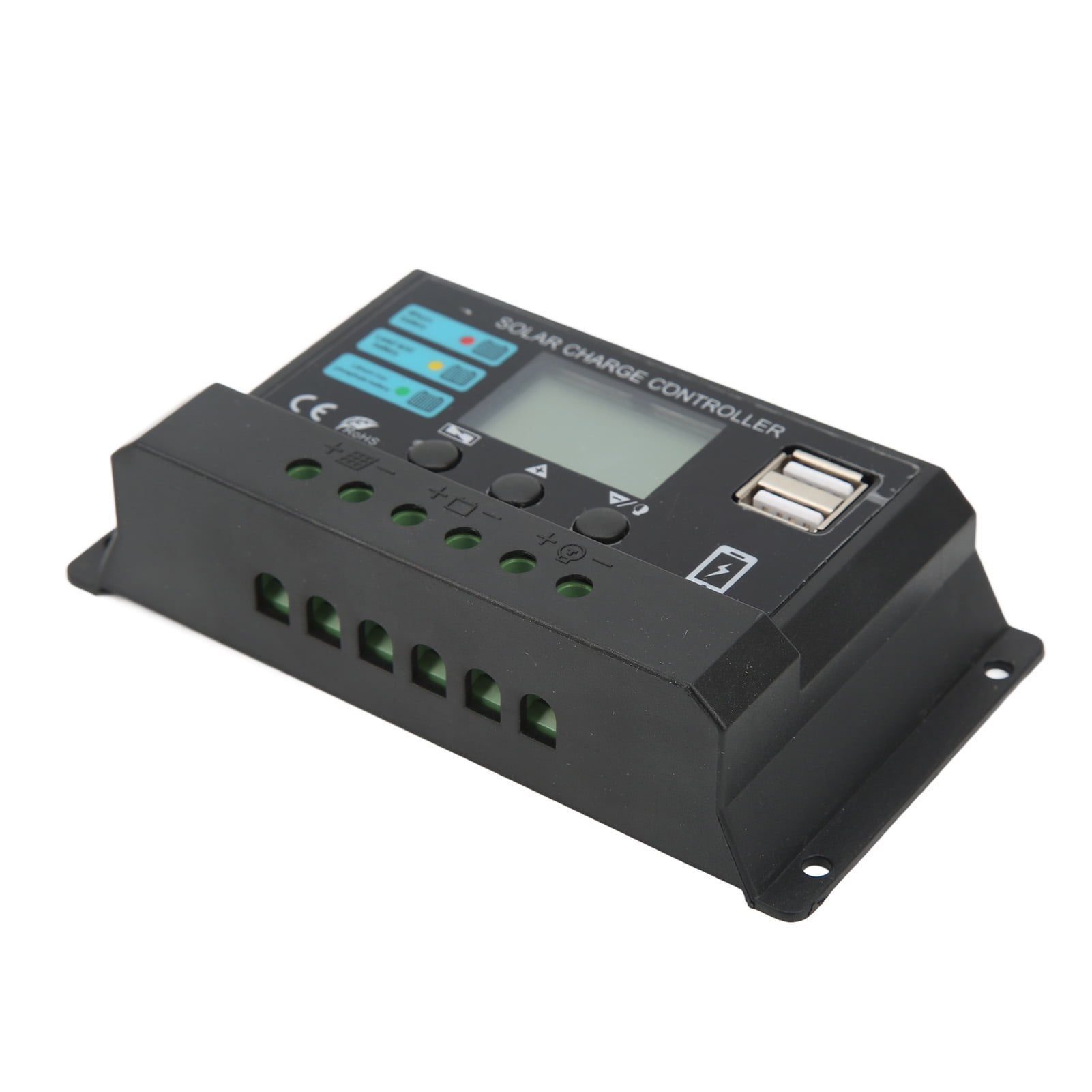 Controlador solar con pantalla LCD, panel solar con pantalla LCD V ...