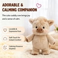 Pink Cow Interactive Running Plush Soft Stuffed Animal Toy For Kids ...