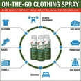GarmaGuard Clothing Spray, Shoe Deodorizer Spray, Odor Eliminator ...