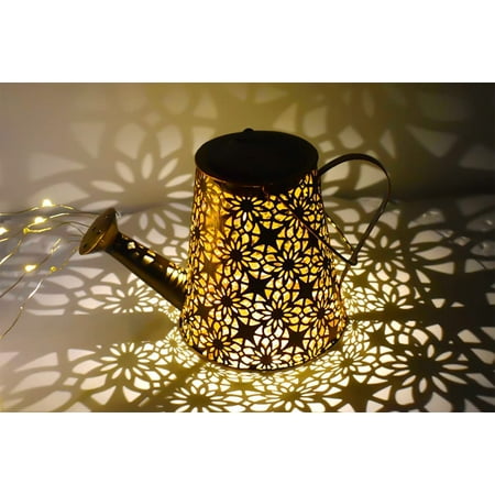 Solar Watering Can Lights Outdoor, Hanging Solar Garden Lantern ...
