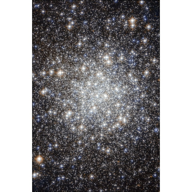 24"x36" Gallery Poster, globular Star cluster Messier 56 (also known as M 56 or NGC 6779 Hubble ...