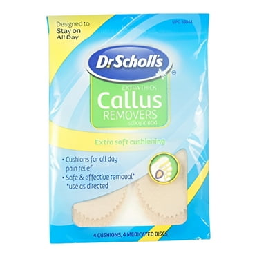 Dr. Scholl's Extra Thick Callus Removers with Medicated Discs, Feet ...
